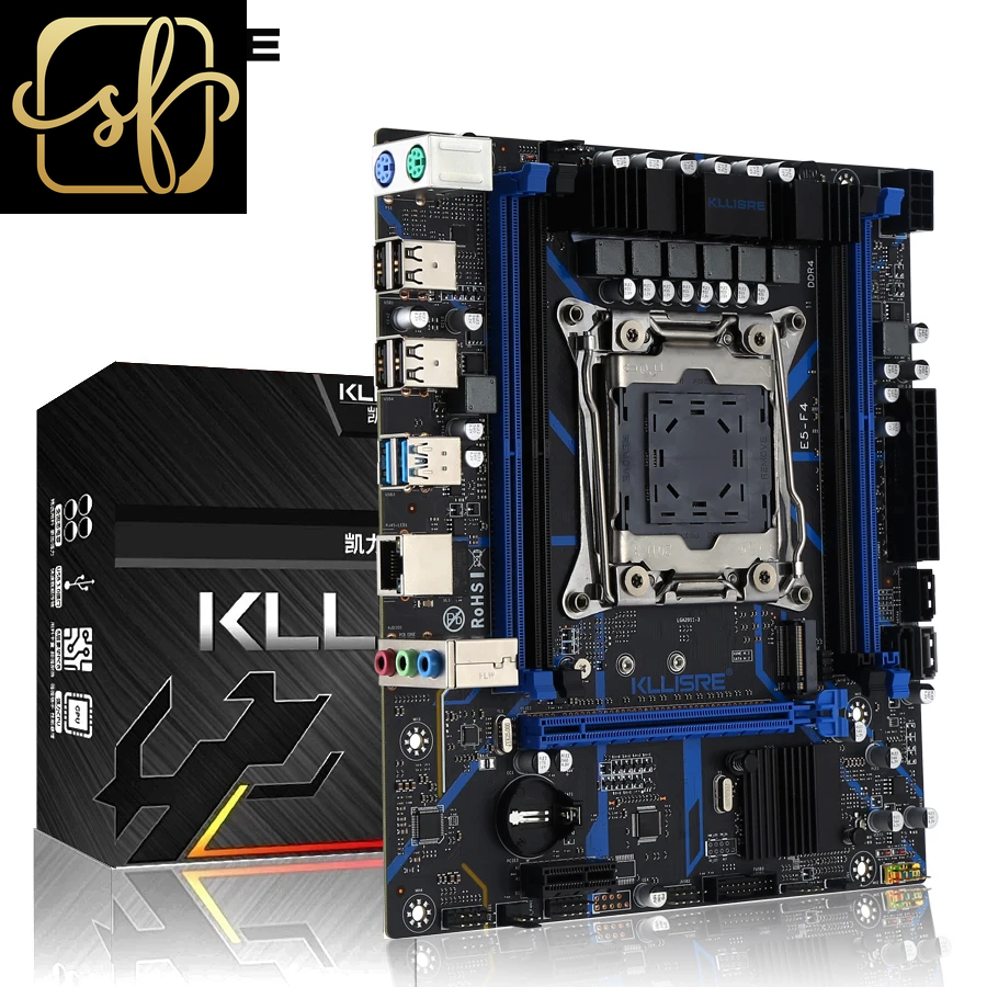 X99 Motherboard Combo Kit Set LGA 2011-3 Xeon E5 2680 V4 CPU DDR4 16GB ...