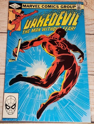 Marvel Comics Daredevil #185 August 1982 Frank Miller Cover | eBay