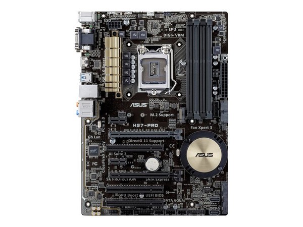 ASUS Z97M-PLUS, LGA 1150/Socket H3, Intel Motherboard for sale online ...