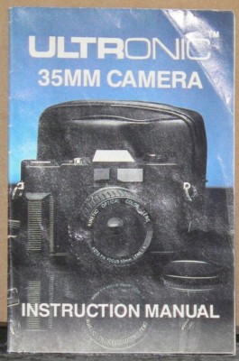 Ultronic 35mm Camera Instruction Manual | eBay