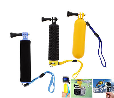 Floating Water Hand Grips Monopod Screw Mounts for GoPro Hero 2 3 3+ 4 ...