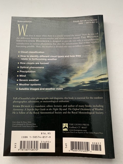 The Weather Identification Handbook : The Ultimate Guide for Weather ...