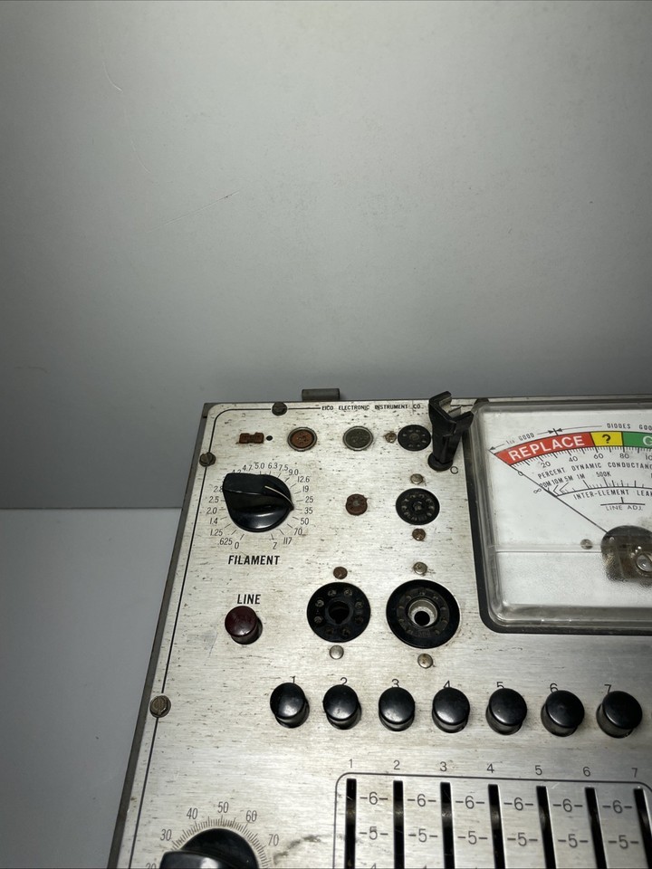 Eico Model 667 Tube Tester w/2 Manuals Tested 667-01 Scroll | eBay