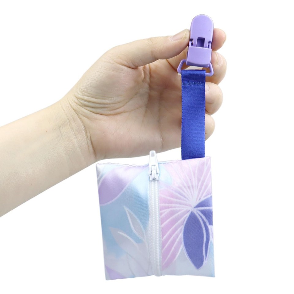 2 PCS Feeding Tube Pouch with Zip NJ Nasogastric Storage Pocket NG ...