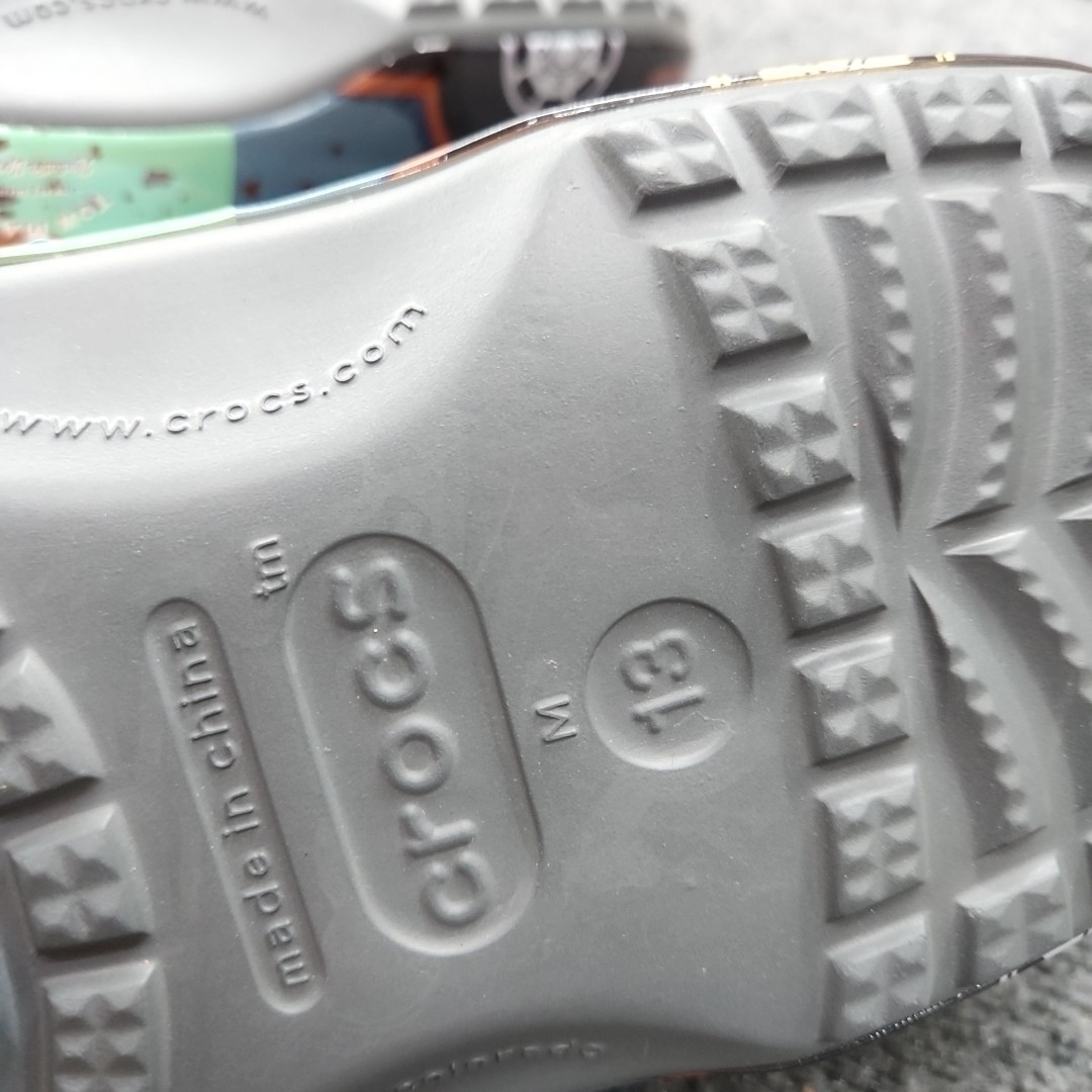 Mater Crocs Men 13 Disney Cars Tow Mater Clogs Shoes X Collab | eBay