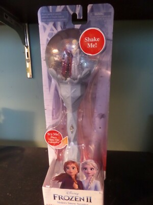 Disney FROZEN 2 Sisters Snow Scepter Plays Into the Unknown NEW SEALED ...
