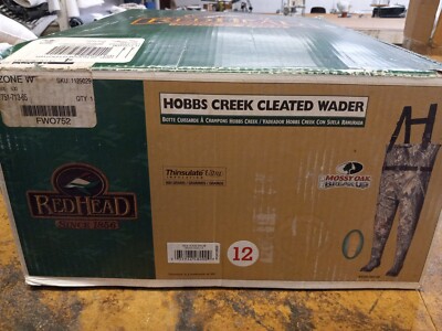 Red Head Hobbs Creek Cleated Wader Size 12 | eBay