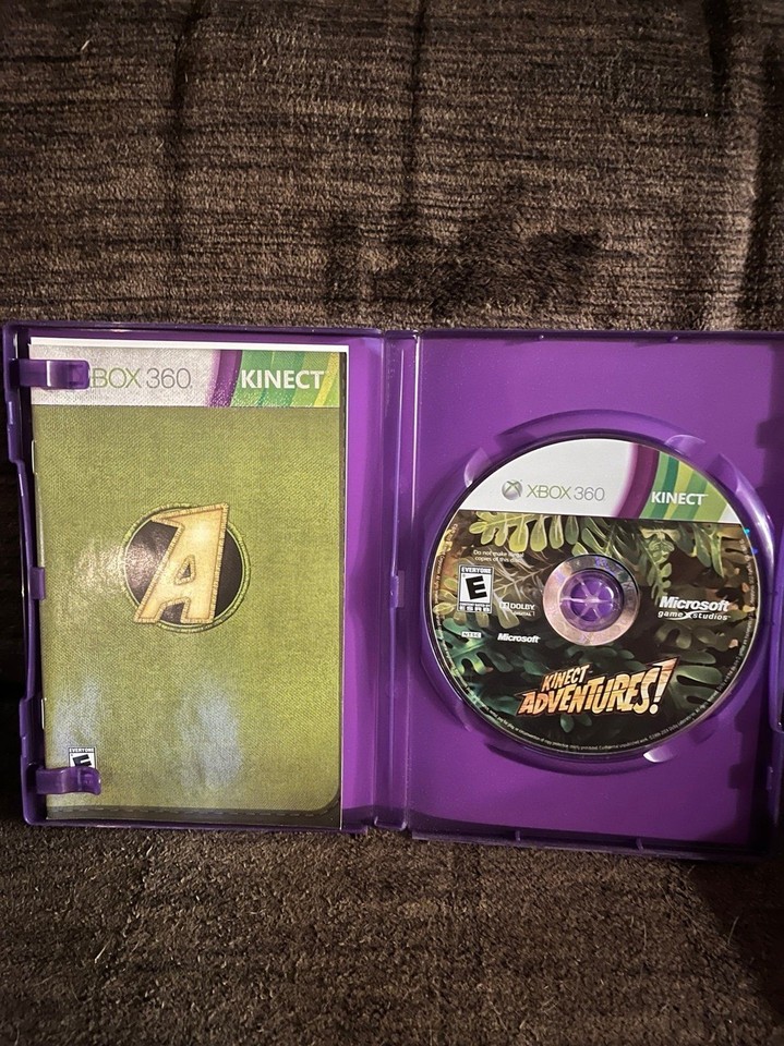 Kinect Adventures - XBOX 360 - Complete in box - TESTED/WORKING | eBay