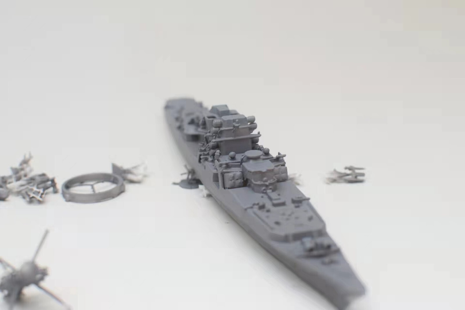 GAGA 3D Print 1/700 Soviet Project 1134A Kresta II class guided missile ...