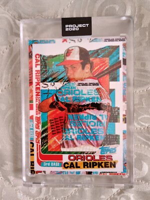 Topps PROJECT 2020 CAL RIPKEN JR. by Tyson Beck card 37 IN-HAND! | eBay