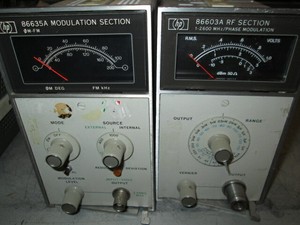 HP 86603 A RF section 1-2600 MHz pour générateur de HP8663A/B/C ...