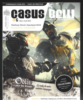 JDR RPG JEU DE ROLE / CASUS BELLI V4 BBE N°6 MARS AVRIL 213 | eBay