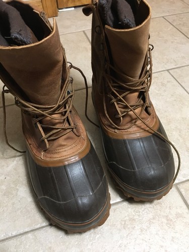 LaCrosse Ice King Winter Snow Boots Insulated Mens Size 9 Made in USA ...