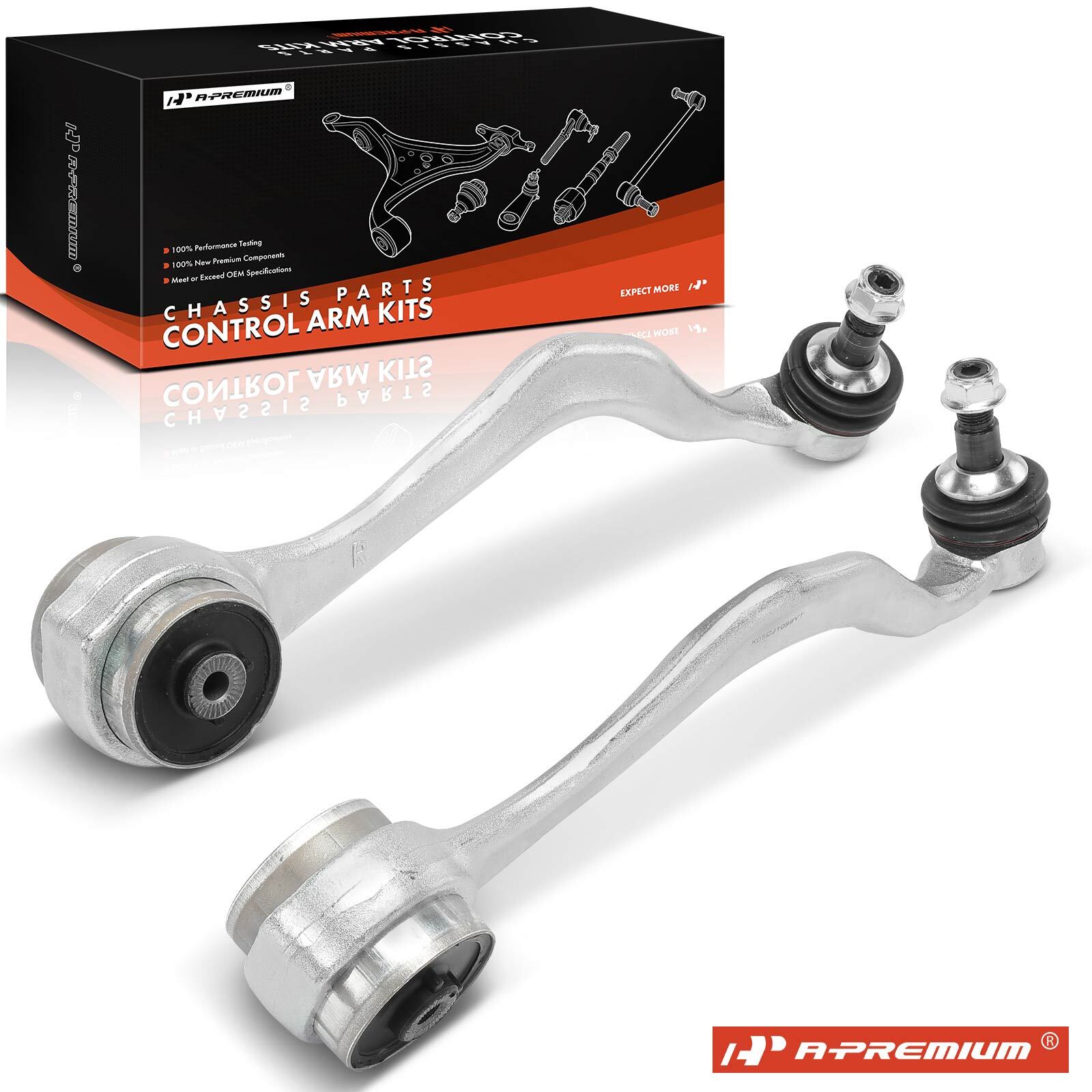 2x Control Arm w/ Ball Joint Front Lower Forward for BMW G01 G02 X3 ...