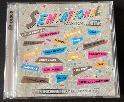 SENSATIONAL MAXI DANCE HITS VOL.2 - 2 cd Versions Longues Années 80 ...
