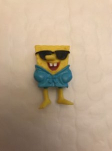 spongebob mini in blue robe | eBay