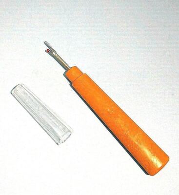 5X Seam Ripper, Small Blade Genuine "SKC" brand Flat Handle, Wood-like ...