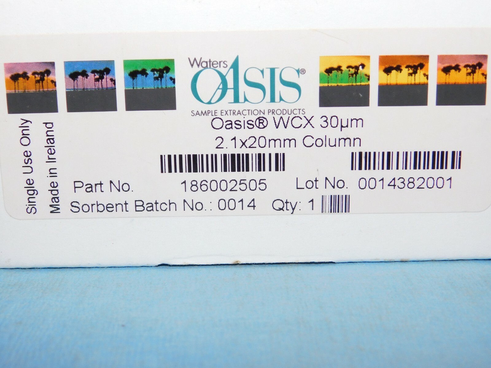WATERS OASIS WCX 30UM 2.1X20MM COLUMN HPLC 186002505 | eBay