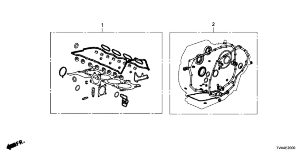 Genuine Honda Accord Engine Head Gasket Kit Cylinder (2018-2021) OE ...