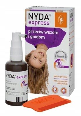 Kit cheveux anti-poux et lentes NYDA EXPRESS Aérosol 50/100/150 ml | eBay