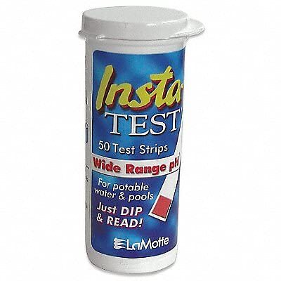 Test Strip, Wide Range pH, 4 to 10, PK50 373141900363| eBay