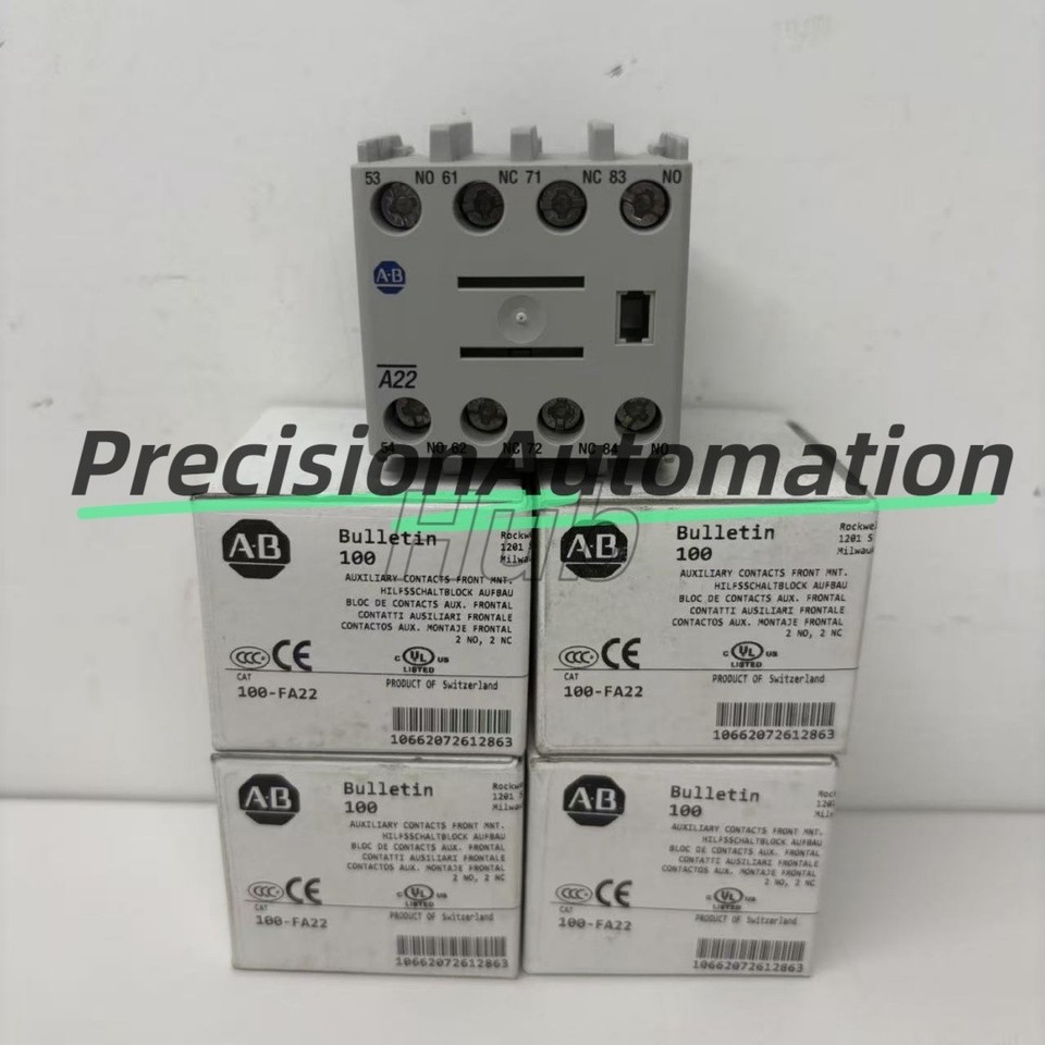 1PCS New Allen-Bradley 100-FA22 Auxiliary Contactor* In Box 100FA22 | eBay