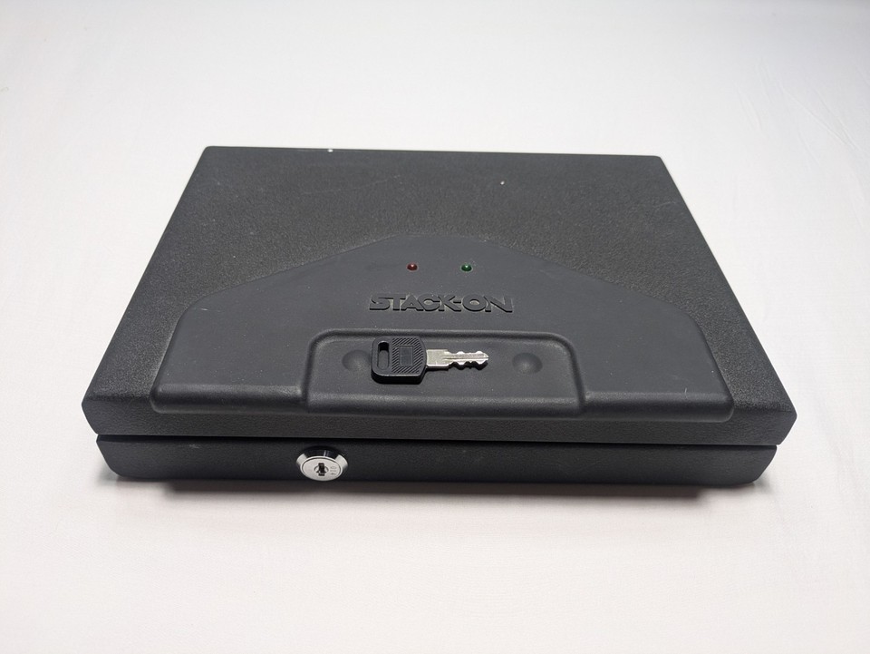 Compact Stack-On Gun/Pistol Safe with Quick Combination Access | eBay