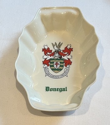 Vintage Donegal Parian China Pin Dish w Crest | eBay