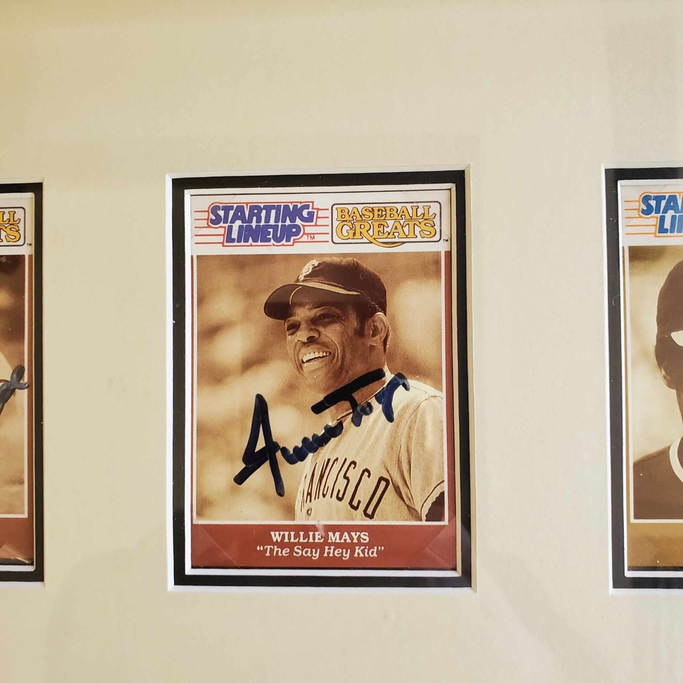 19x Baseball Greats Signed Autograph Frame JSA PSA/DNA COA Babe Ruth ...