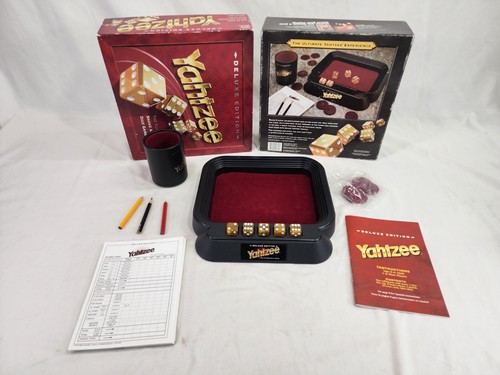 Hasbro Yahtzee Deluxe Edition Board Game Box Damage See Photo | eBay