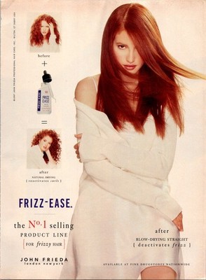 1990s • FRIZZ-EASE print ad • Fashion Style 1997 ADS.25 | eBay