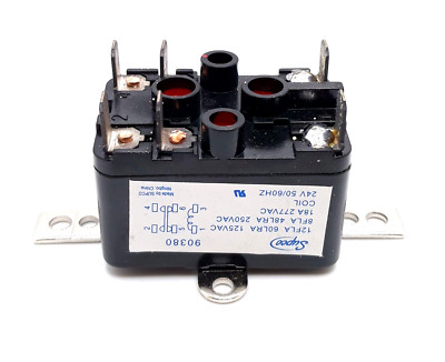 Supco 90380 General Purpose Fan Relay, NO/NC, 24 VAC | eBay