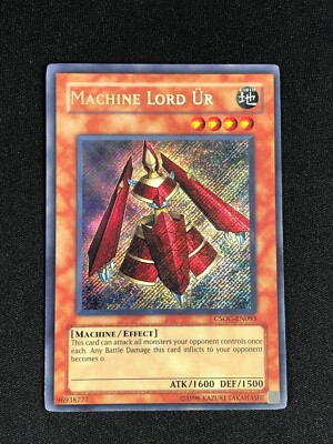 YUGIOH MACHINE LORD UR CSOC-EN093 SECRET | eBay