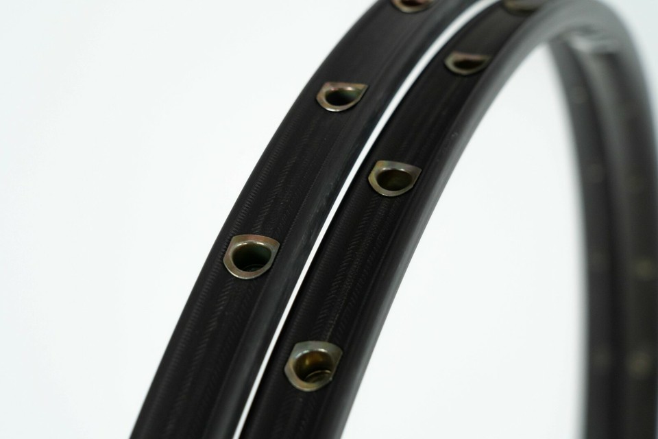 NOS NISI AN85 TUBULAR RIMS SET 28" 36H HOLES 80S VINTAGE ROAD RACING ...