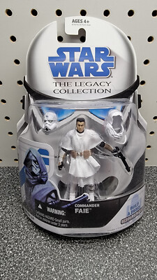 STAR WARS THE LEGACY COLLECTION COMMANDER FAIE 3.75" FIGURE SAGA 2008 ...