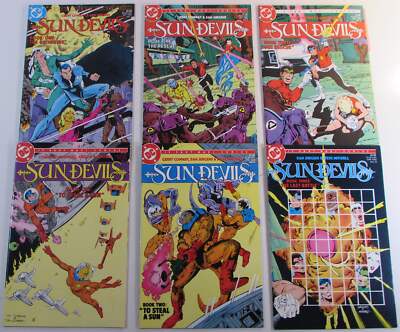 1984 Sun Devils Lot 6 #1, 4, 6, 7, 8, 12 DC Comics VF/NM 1st Print ...