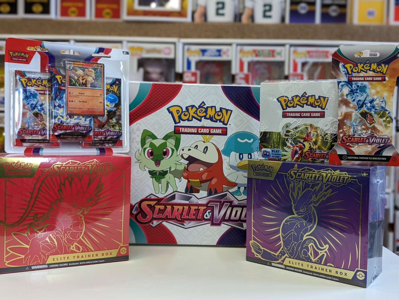 Pokemon Scarlet and Violet Red Box Koraidon Elite Trainer Box Paldea | eBay