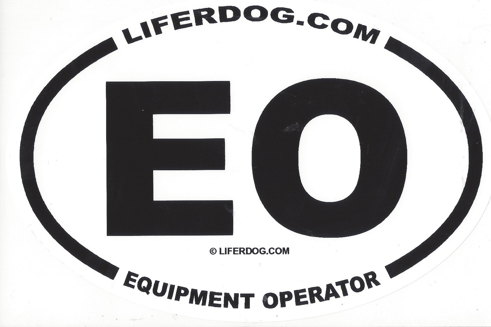 4 x 6 OVAL UNITED STATES NAVY EO EQUIPMENT OPERATOR STICKER | eBay
