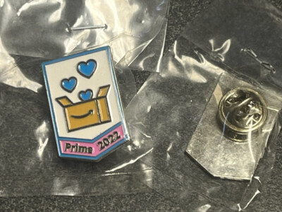 Amazon PECCY Pin Collector PRIME 2022 Pinback NEW Quantity QTY - 10 ...