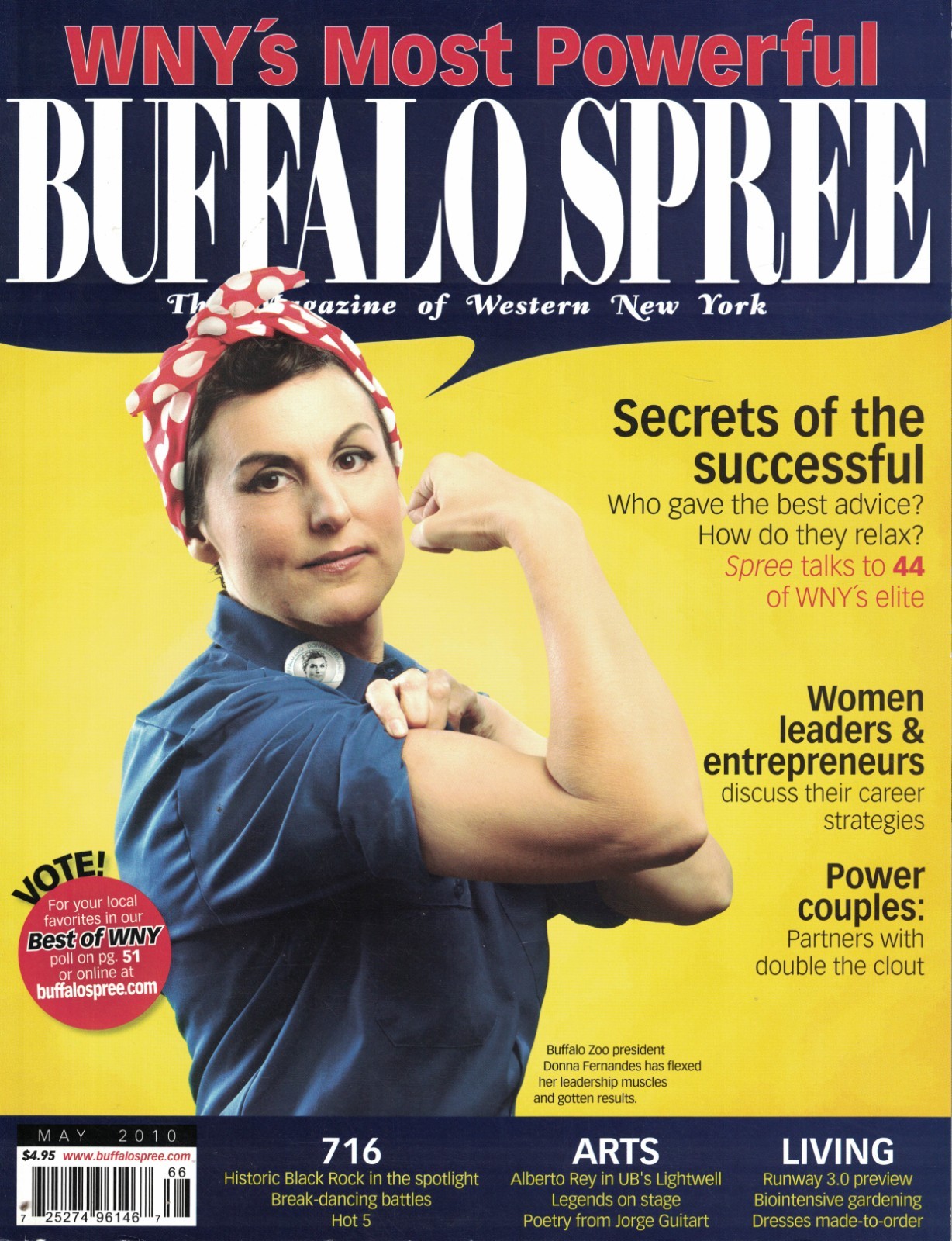 Buffalo Spree Magazine May 2010 Rosie the Riveter Tribute Cover ...