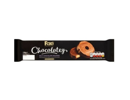 Fox's Chocolatey Milk Chocolate Rounds Biscuits - 4 x 130g in Nepal at ...
