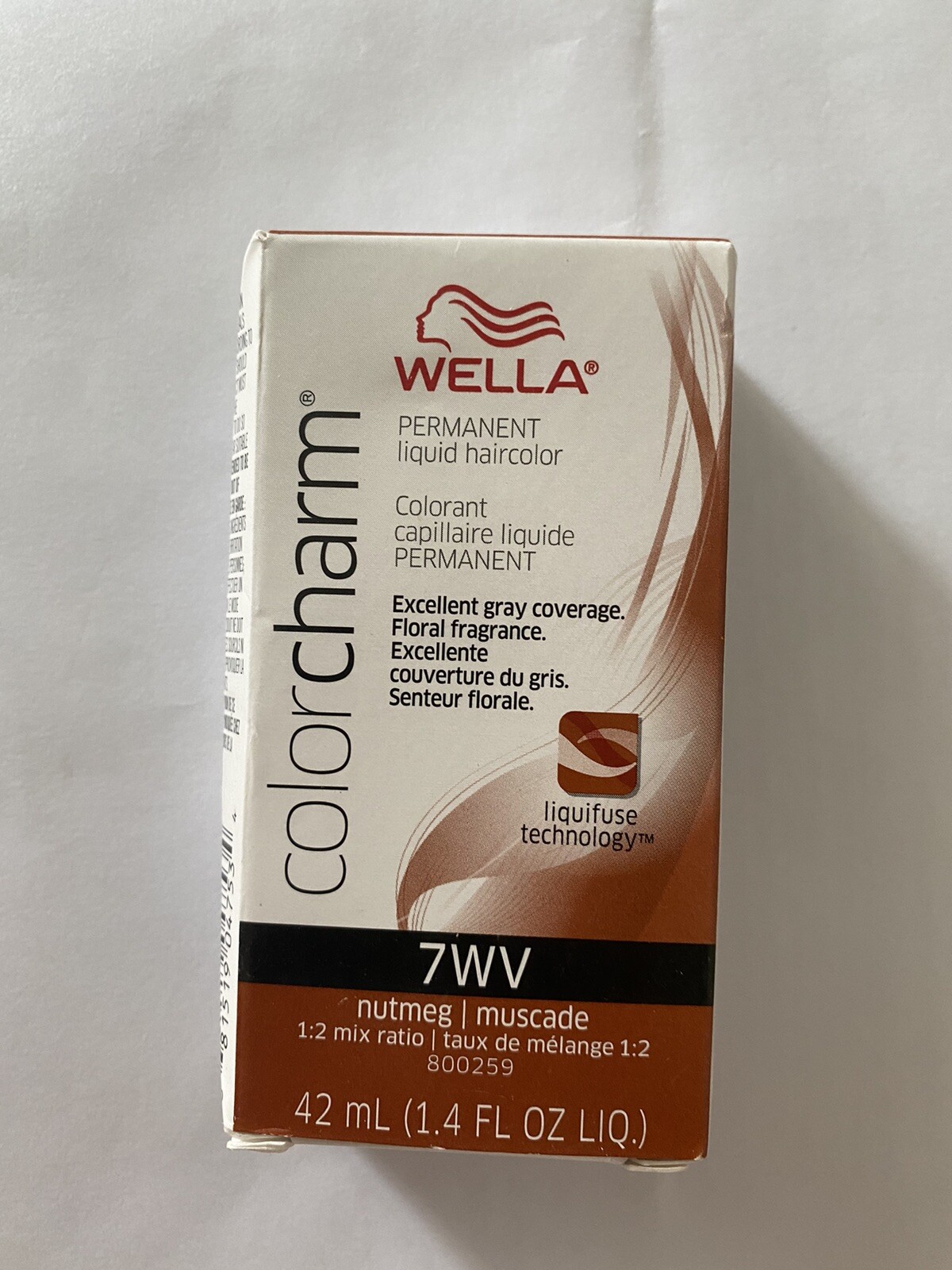 Wella Color Charm Liquid Haircolor 7Wv Nutmeg, 1.4 oz | eBay