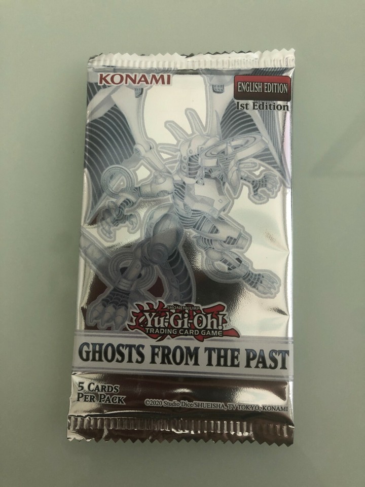 YuGiOh GHOSTS FROM THE PAST GFTP 1st Edition Factory Sealed Booster ...
