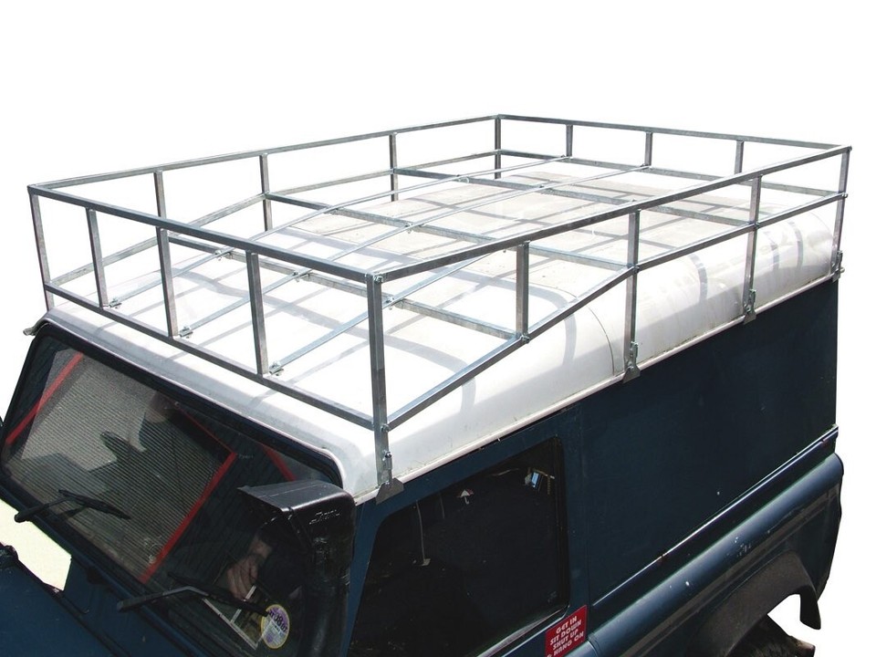 GALVANIZED Land Rover Roof Rack Gutter Clip Flat Pack SWB Part# DA1091 ...