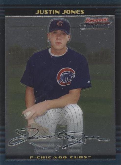 2002 Bowman Chrome Draft Picks & Prospects - Justin Jones #BDP62 (RC ...