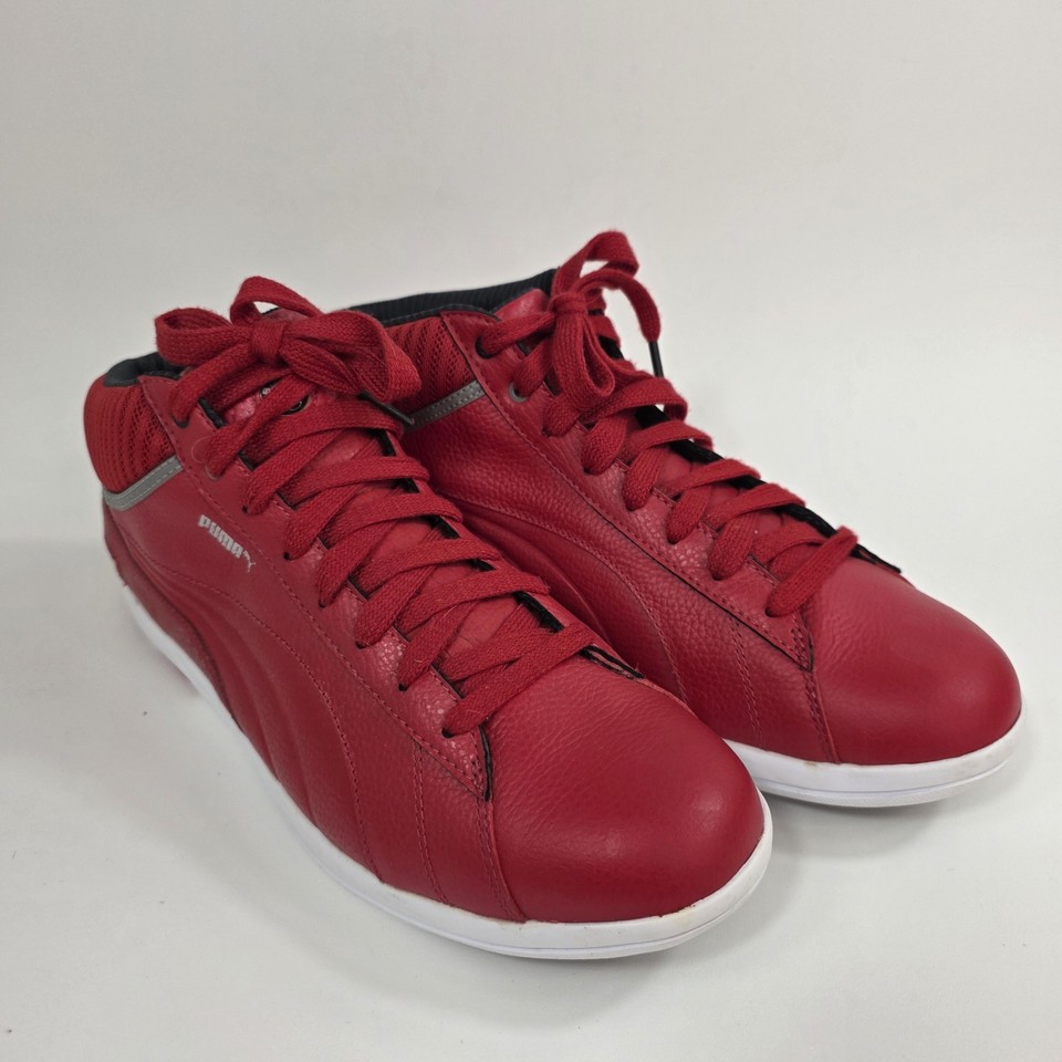 PUMA Men's BMW Motorsport Speedcat Athletic/Low Driving Sneakers Red ...