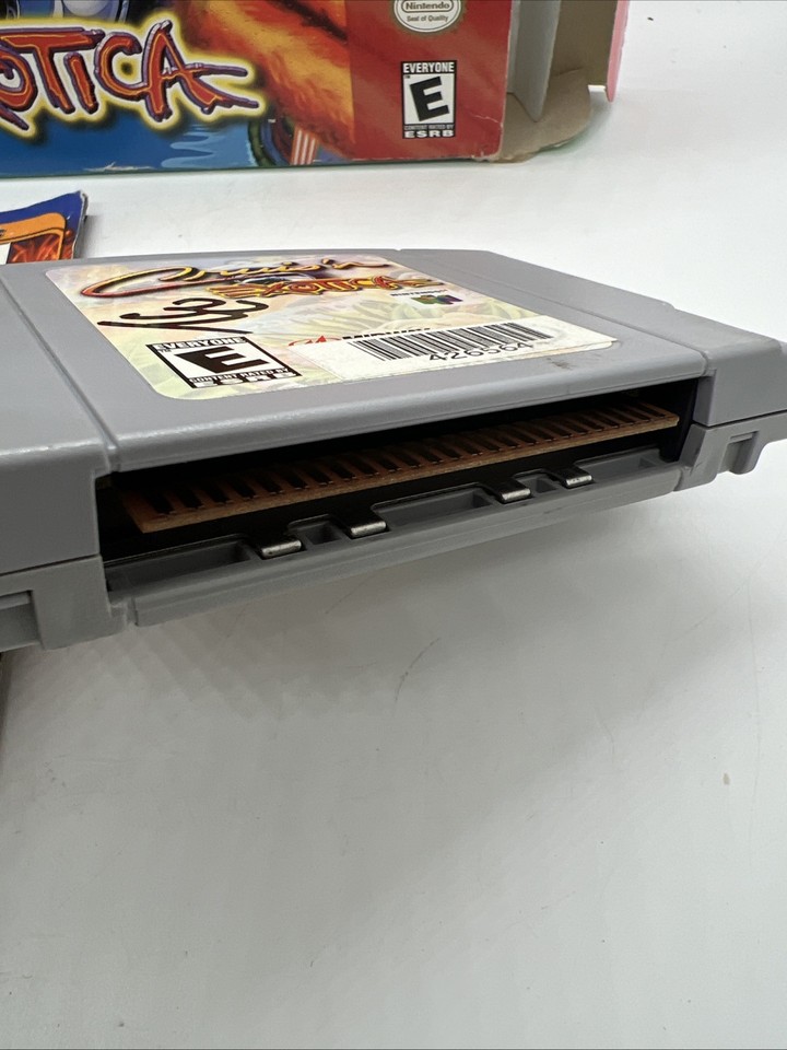 N64 Cruis'n Exotica (Nintendo 64) Authentic Complete w/ Box & Manual ...
