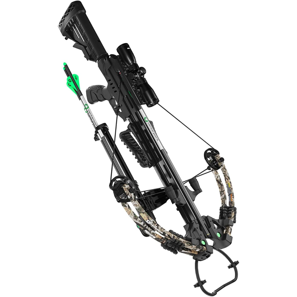 CenterPoint Archery Sniper Elite 385 Crossbow with Scope & Accessories ...