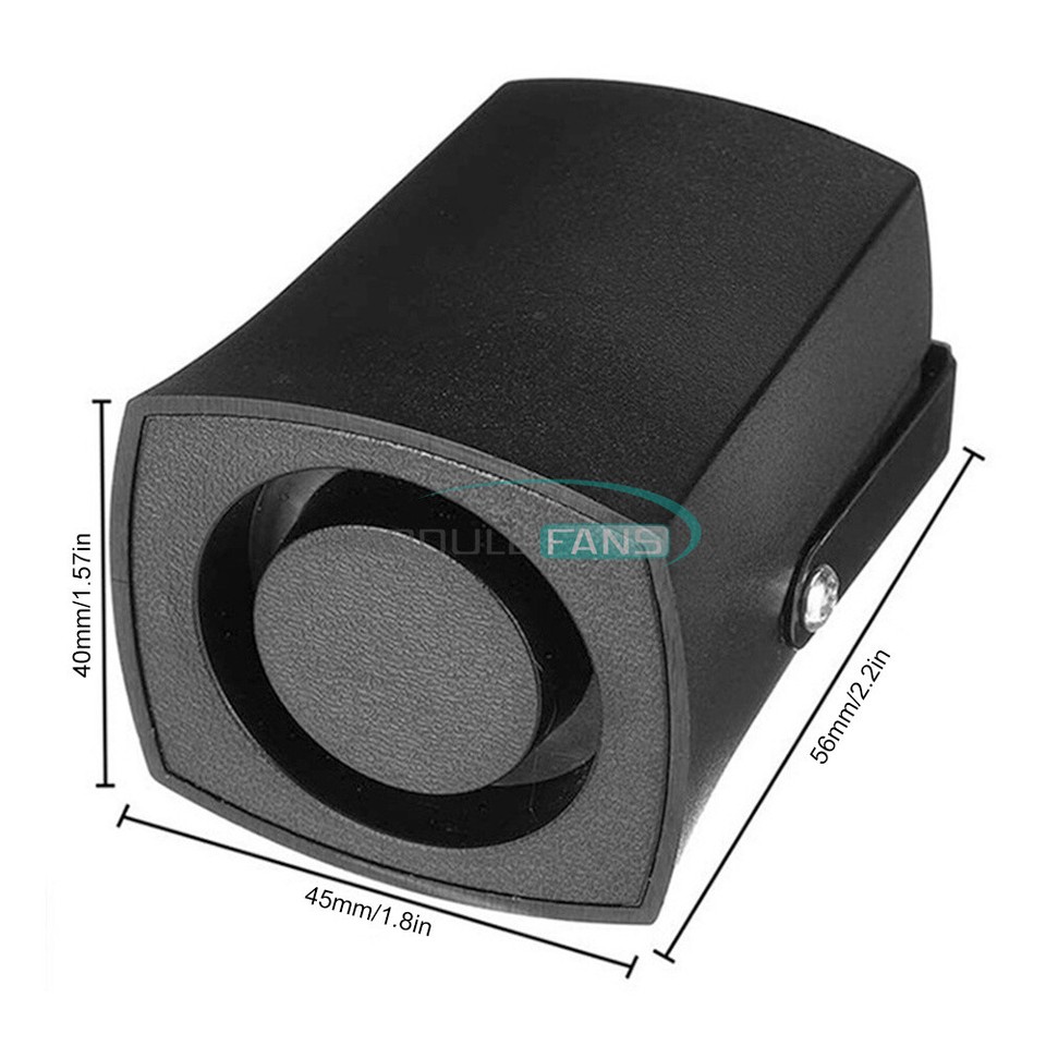 105dB Car Reversing Horn DC12V-24V Back up Reversing Sound Alarm Horn ...