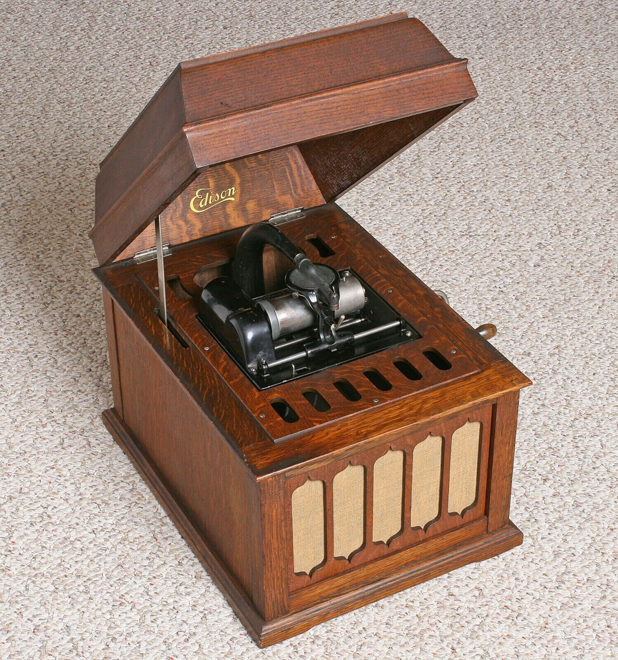 NEW PRODUCT -- Reproduction Cloth for Edison Amberola Phonographs ...
